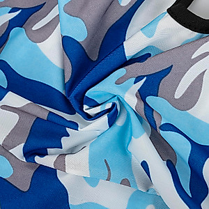 TopTie Camo Spandex Balaclava with Face Mask - Four Seasons Outdoor Gear-Camo Grey