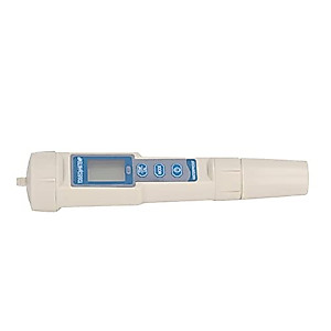 Water Quality Tester, Large Display Screen Precise Easy to Carry PH EC TDS Temp Meter Ergonomic 4 in 1 ABS Housing for Aquarium for Fish Hatchery