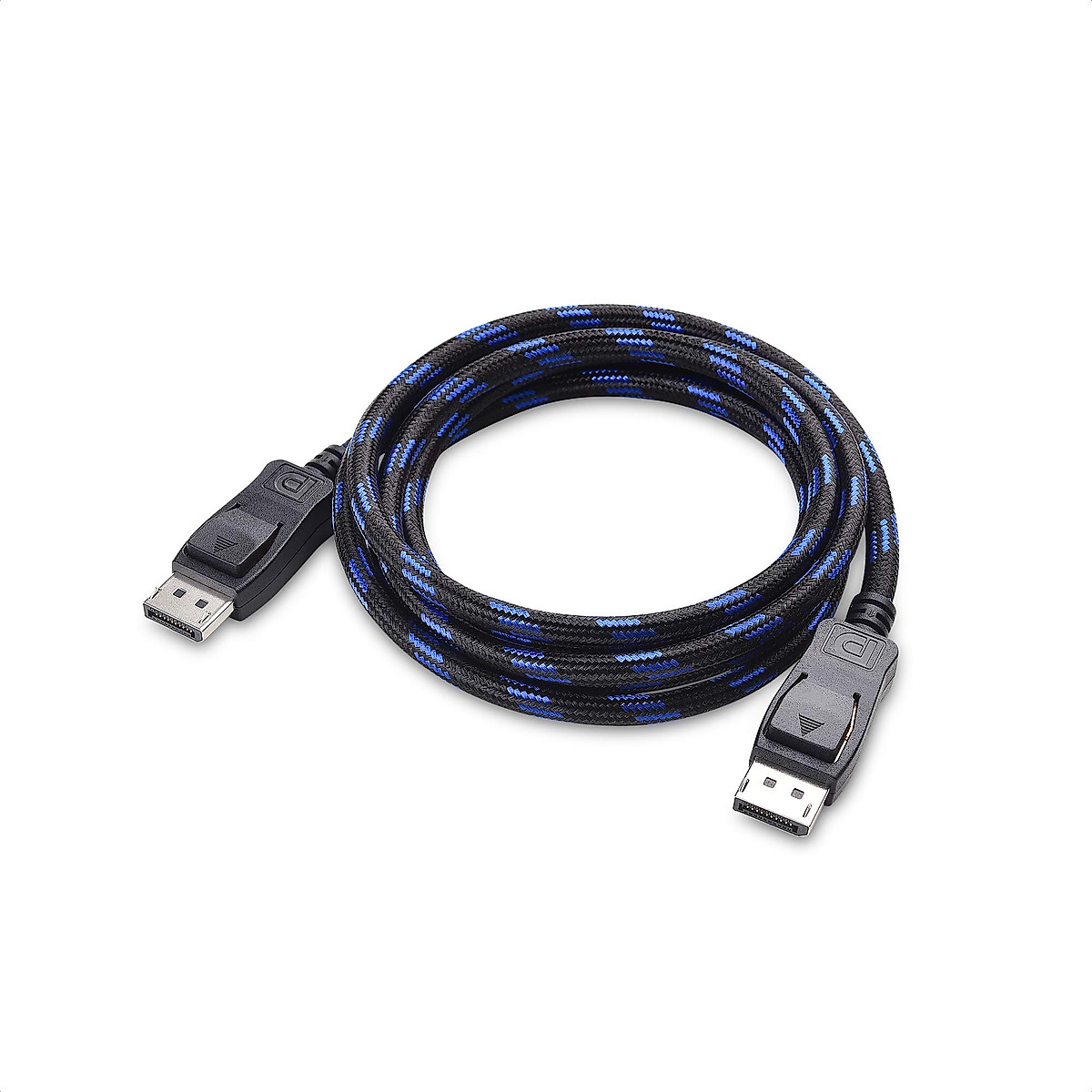 Cable Matters [VESA Certified] 6 ft 32.4Gbps Braided DisplayPort Cable 1.4, 8K 60Hz / 4K 240Hz DisplayPort 1.4 Cable with FreeSync, G-SYNC and HDR for Gaming Monitor, PC, RTX 4080/4090, RX 6800/6900