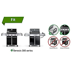 ProFire 65054 Warming Rack for Weber Genesis 300 Series, Genesis E320, E330, S310, S320, S330, Weber Genesis Parts Weber Grill Parts Grill Rack