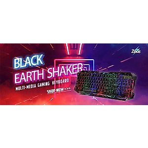UES-G1 Live4Gadgets Gaming USB Keyboard Wired, Full Size Keyboard with 112 Keys, Numeric Keypad, Quiet Keys, Plug and Play for Windows/PC/Laptop/Desktop/Surface/Chromebook
