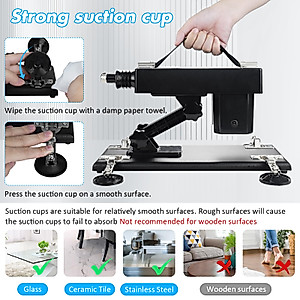 Sex Machine Gun Thrusting Sex Machine Automatic Thrust Dildo Move 400 Times/Minute Speed Adjust Thrusting Dildo Sex Machine for Women and Men Sex Toy with 3XLR Attachments Sex Thrusting Machine