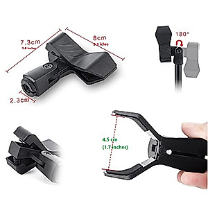 Wave 3 Mic Wall Mount, Microphone Stand Arm Holder compatible with Elgato Wave 3 and Wave 1 Conderser Microphone