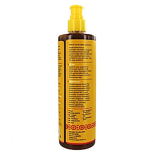 Authentic African Black Soap Body Wash, Antioxidant-Rich Rose Matcha