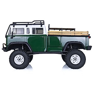 Cross RC JT4 1/10 4WD Off-Road RC Car Crawler Vehicle Differential Lock Function (green-2)