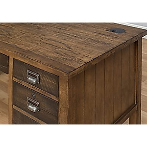 Martin Furniture Heritage Half Pedestal Desk