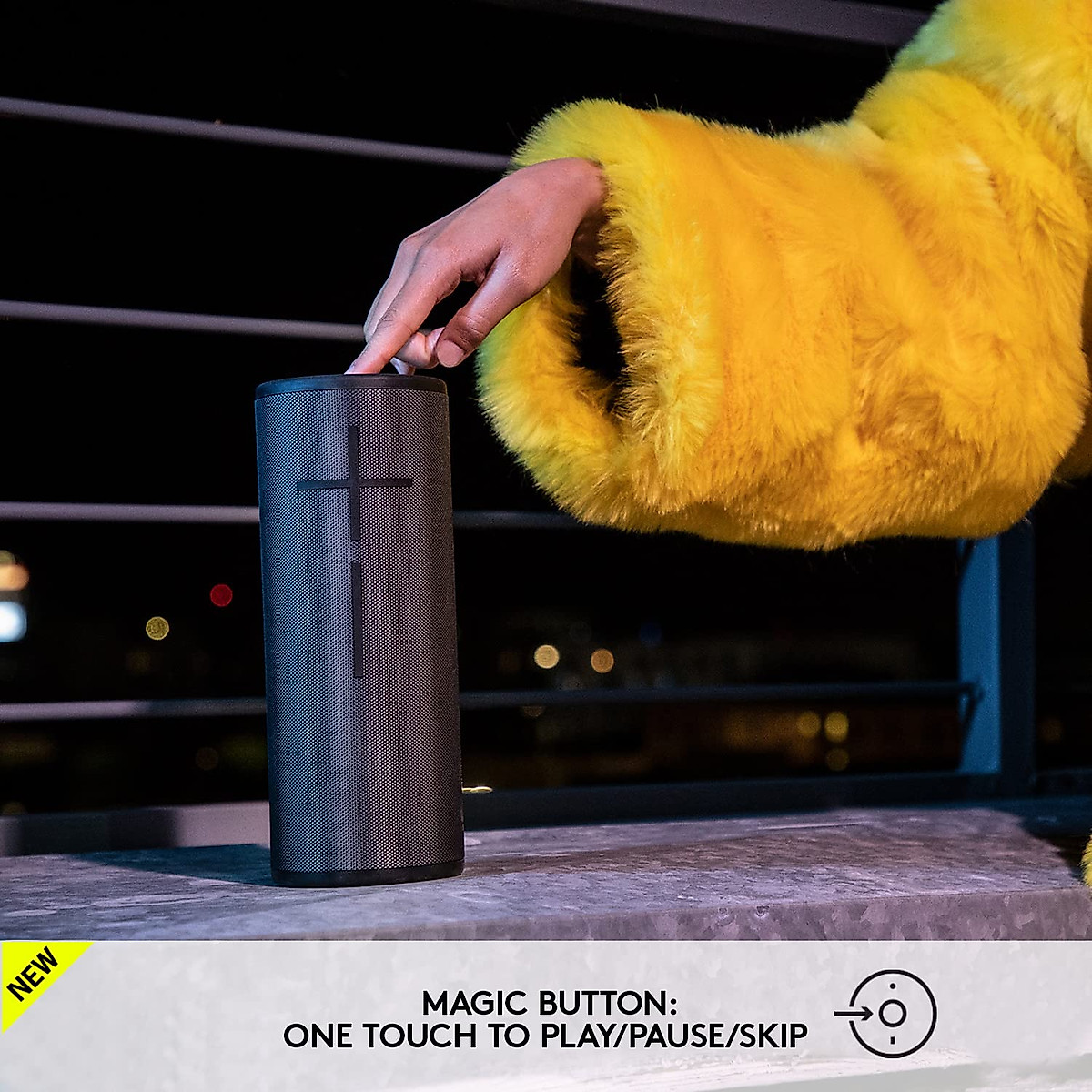 Ultimate Ears BOOM 3 Portable Waterproof Bluetooth Speaker - Night Black