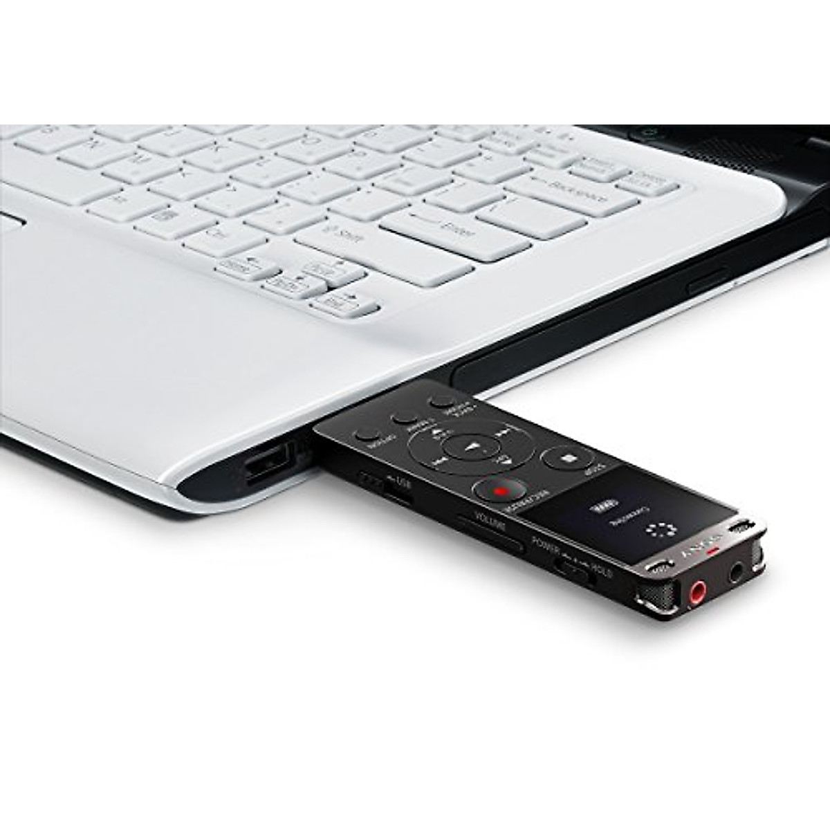 Sony ICDUX560BLK Digital Voice Recorder 1" Black