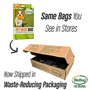 BioBag Premium Pet Waste Bags, Standard Size, 200 Count, Great For All Dog Breeds, Fits in Standard Park Dispensers