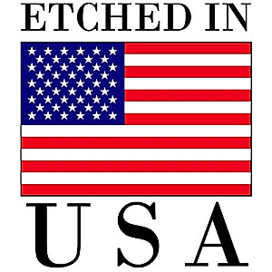 National Etching Father and Mother of the Bride Wedding Wine Glass Gift Set of 2 (Stemmed)