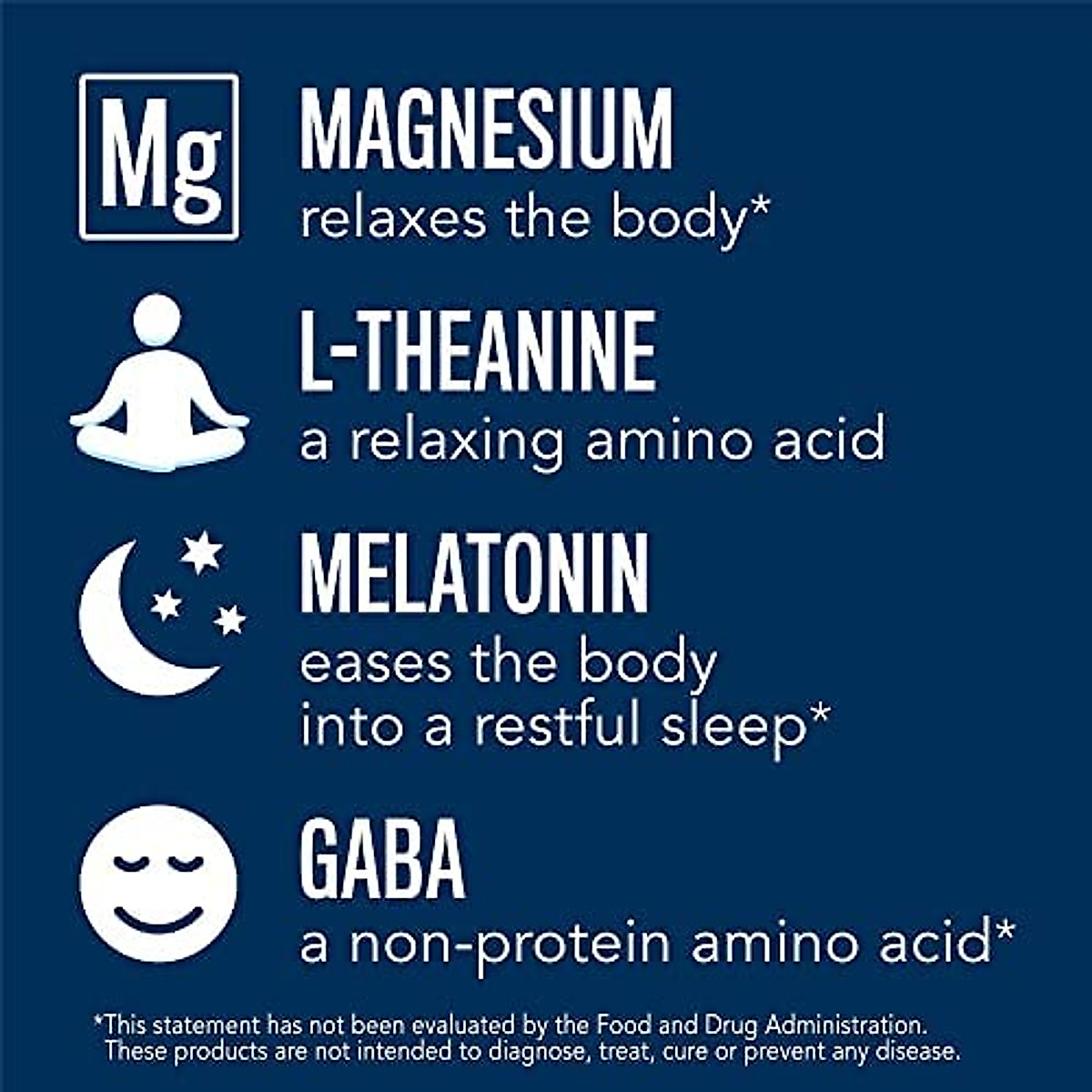 Natural Vitality Calm Sleep, Melatonin & Magnesium Citrate, Sleep Aid Drink Mix, GABA, Sleep Aid, Vegan, Gluten Free & Non-GMO, Mixed Berry, 16 Oz