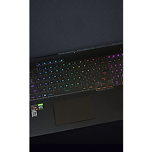 Keyboard Cover for 17.3" ASUS ROG Strix Scar 17 G733 G733ZX G733ZM G733PZ G733PY, ROG Strix Scar 17 SE G733CX, ROG Strix G17 G713 G713QR G733ZS Laptop, ROG Strix G17 Keyboard Skin Protector - TPU
