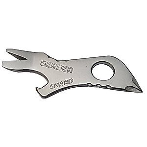 GERBER Shard Keychain Tool - Silver [30-001501] Pack of 1
