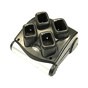 Symbol MC9000 SAC9000-4000 4 Slot Battery Charger & Power Supply - Compatible with MC9050 MC9060 MC9090 MC9190 MC92N0 Batteries