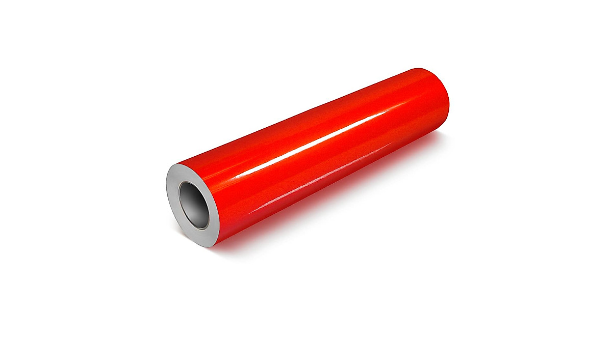 VViViD Reflective Vinyl Roll for Cricut & Silhouette - Red, 12x4ft