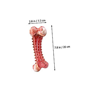 FRCOLOR 1pc pet Teething Stick Puppies Toys Puppy chew Toys Chewing Toys for Puppies Teeth Cleaning Toy Dog Sound Toy Large Dog Gum Toy Dog Interactive Toy Dog Dental Care Toys Dog Toy