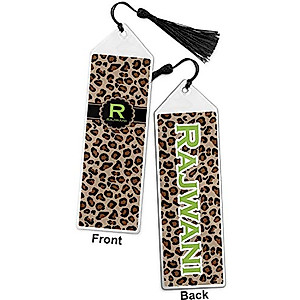 Granite Leopard Book Mark w/Tassel (Personalized)