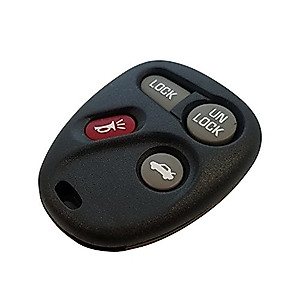1997-2000 Buick Century Replacement Keyless Entry Remote with free programming instructions and World Wide Remotes Guide