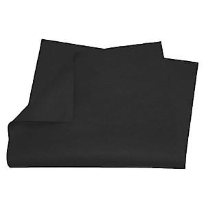 100% Merino Wool Craft Felt - Black (8" x12" Piece)