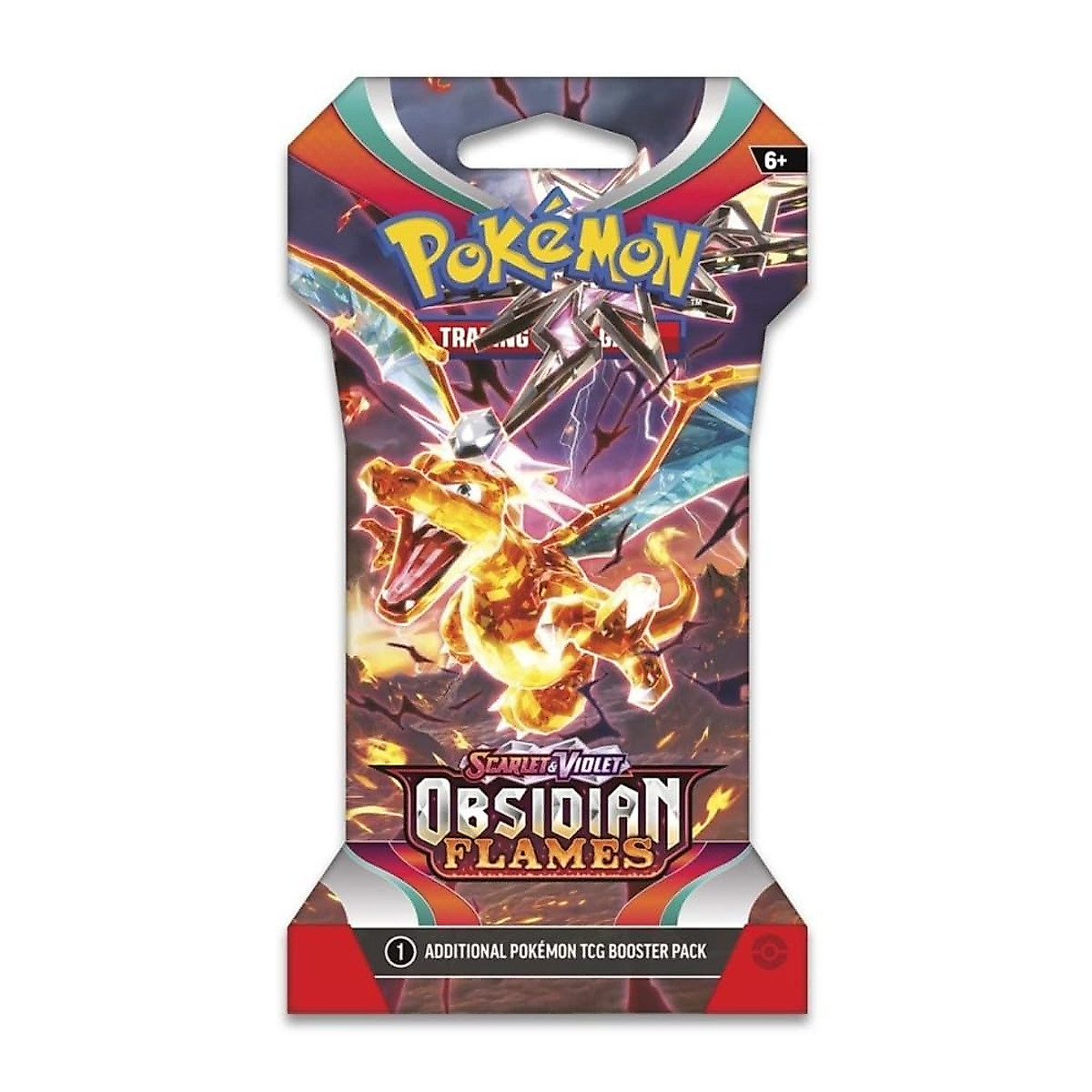 Pokemon Scarlet & Violet 3 Obsidian Flames Sleeved Booster 8 Packs