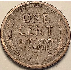 1917 S Lincoln Wheat Cent Penny Seller Very Fine