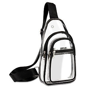 Sling Bag for Women Fanny Pack Crossbody Bags for Women Chest Bags Cross Body Purse PU Shoulder Backpack