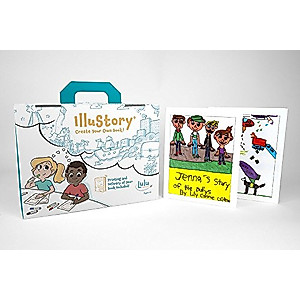Lulu Jr. Illustory Book Making Kit, Multicolor