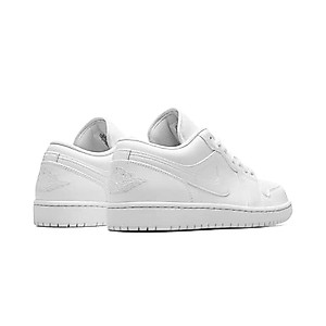 Jordan Mens Air 1 Low 553558 136 - Size 11 White/White-White