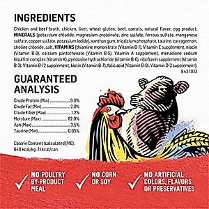 Purina Beyond Cage-Free Chicken, Beef and Carrot Recipe In Wet Cat Food Gravy - (12) 3 Oz. Cans