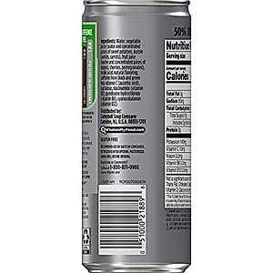 V8 +Energy, Healthy Energy Drink, Natural Energy from Tea, Black Cherry, 8 Ounce Can (Pack of 24)