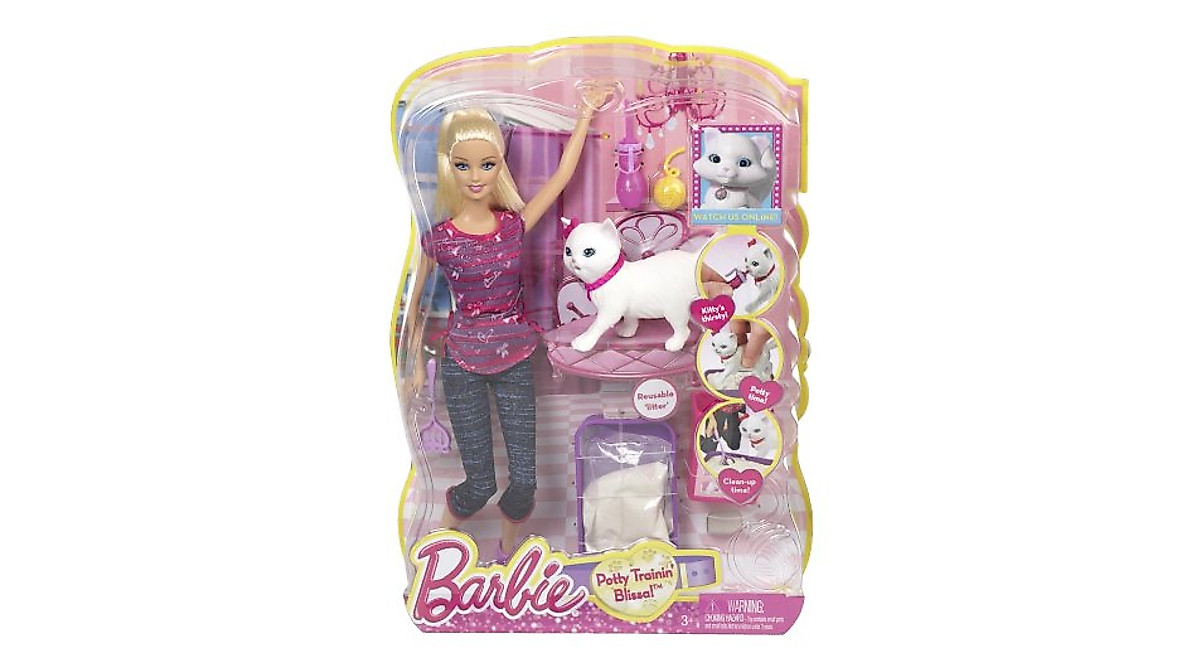 Barbie Potty Training Blissa Doll & Pet Playset | Interactive Fun
