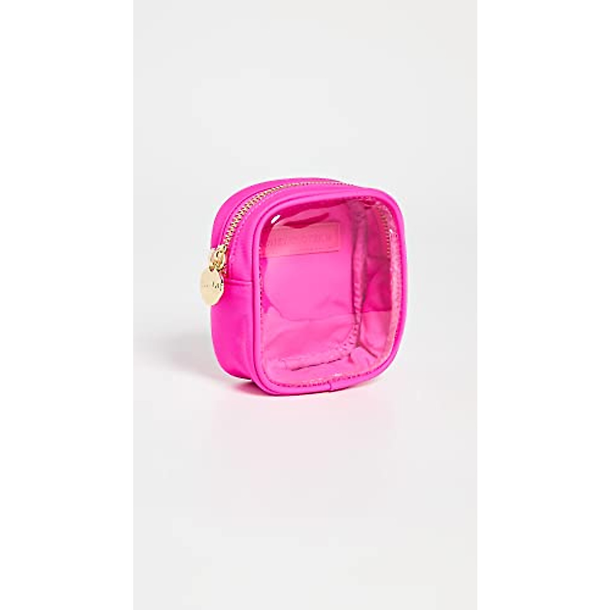 Stoney Clover Lane Women's Nylon Clear Mini Pouch, Fuschia, One Size