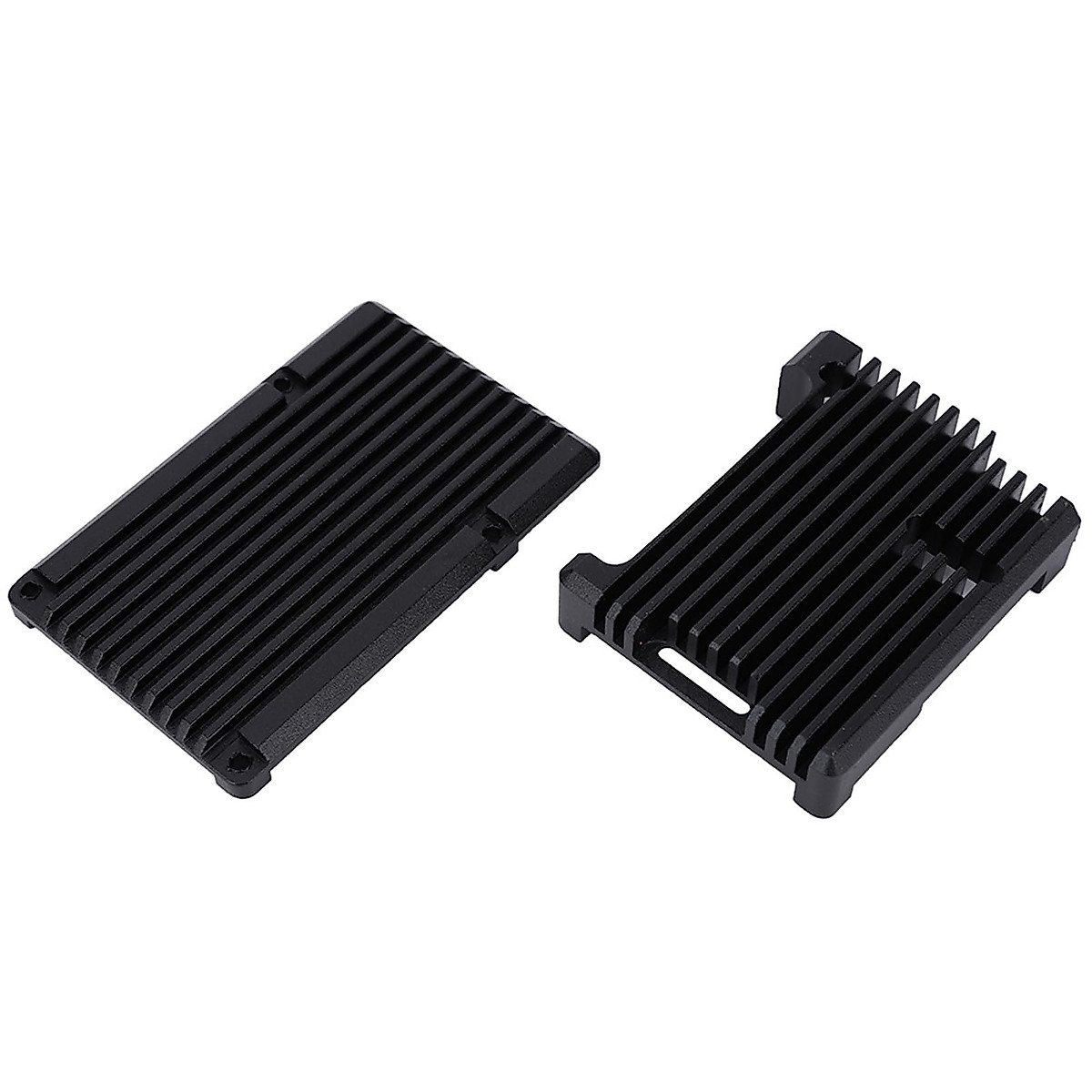 3 Model 2b/3b+ Aluminum Case RPI 3 Metal Shell Black Box for RPI