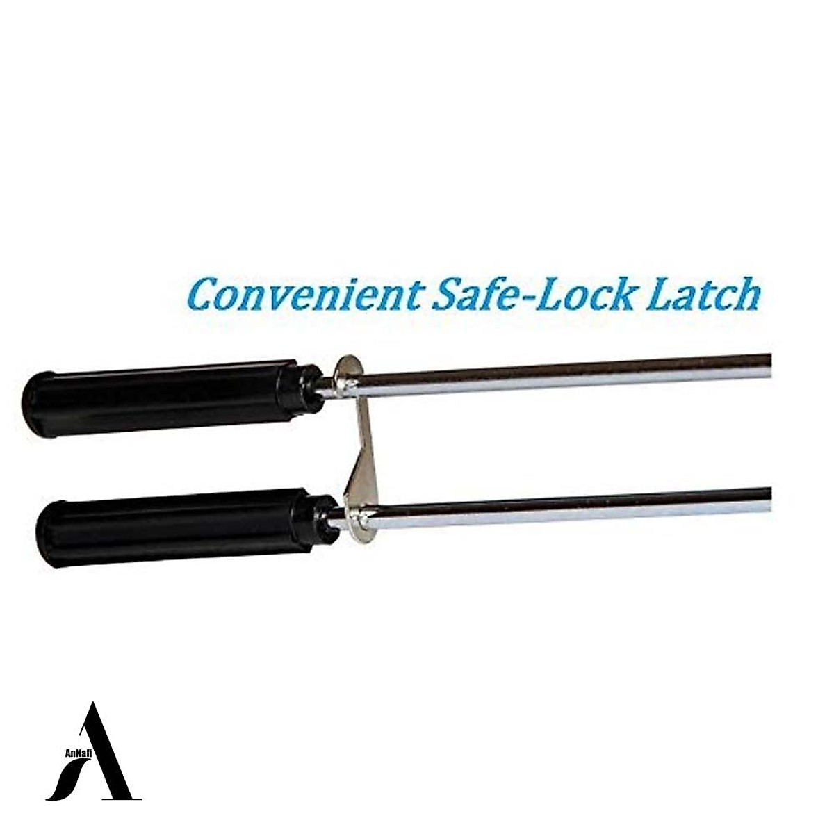 AnNafi® Sandwich Maker | Sandwich Press Grill For Gas/Stove | Non Stick Hand Toaster Pan For Hot & Crisp Grilled Cheese Sandwiches & Cubano | Easy to Use Cast Iron Flying Saucer For Outside Campfire