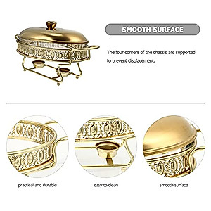 Stainless Steel Chafing Chafing Dish Buffet Set Stock Pot Buffet Warming Tray Buffet Dish Oval