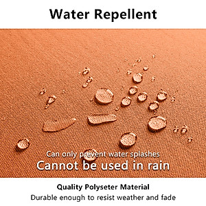 HUMMUH All-Weather Deep Seating Chair Cushions 22 x 24,Replacement Seat Cushions for Patio Chairs and Outdoor Couch