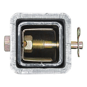 CURT 22321 Anti-Rattle Hitch Pin Shim Device, Fits 2-Inch Receiver, 1/2-In Hole