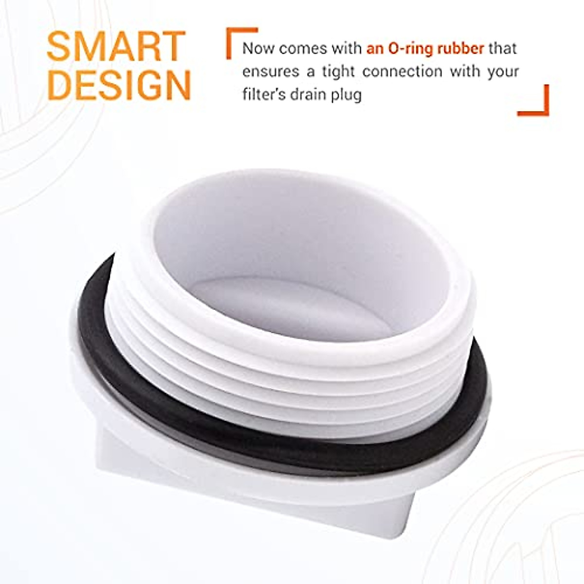 Canamax SP1022C Pool Filter Drain Plug Premium Replacement Part Compatible with Hayward Pentair Pool Filter - Pack of 7