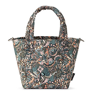 Sakroots Culver Small Tote in Repreve Eco-Twill, Sienna Spirit Desert