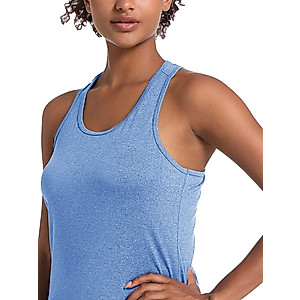 MAGCOMSEN Sleeveless Tops for Women Running Tank Tops for Women Dry Fit Shirts Summer Shirts Womens Tank Tops Gym Tank Tops Yoga Tops Women