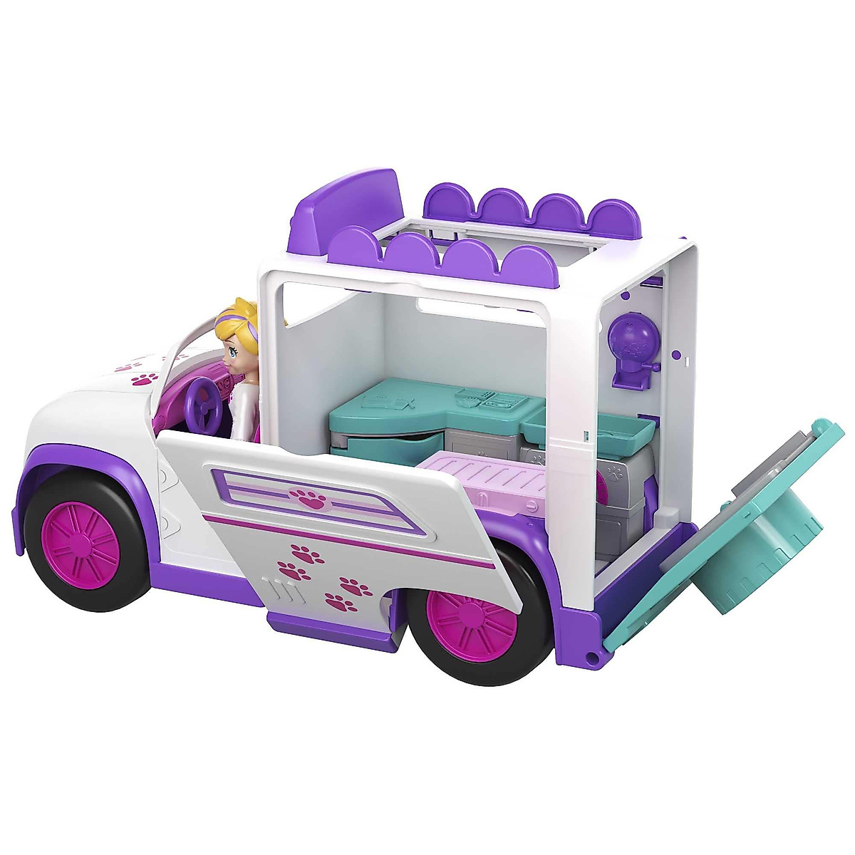 Polly Pocket Cuddle 'n' Care Mobile Vet