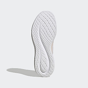 adidas Women's Fluidflow 2.0 Running Shoe, FTWR White/Almost Pink/Bliss Orange, 7.5