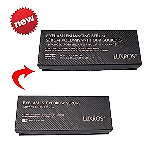 Eyelash Growth Serum, Plant-Based Lash Serum for Eyelash Growth and Thickness Promotes Thick, Strong Lashes in 3-4 Weeks without Parabens or PG (5 ML)