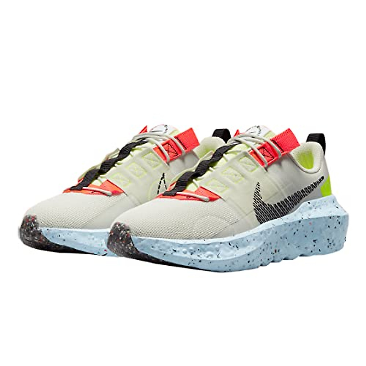 Nike Crater Impact Mens Running Trainers DB2477 Sneakers Shoes (UK 8 US 9 EU 42.5, Light Bone Black Stone Volt 010)