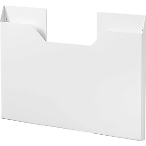 Yamazaki Home Tower Magnetic Placemat Rack/Placemat Organizer/Pocket Wall File - Steel, One Size, White
