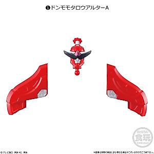 Bandai Shokugan Super Mini PLA Avataro Sentai Donbrothers 01 Don Momotaro Alter Set