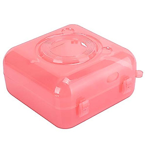 Wosune Printer Protective Shell, Durable Reduce Wear Pocket Printer Case, PC Material Exquisite Pocket Printer Accessory Transparent/Pink for Peripage(Pink)