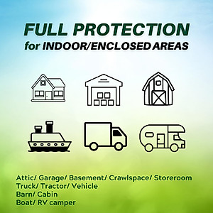 NatShield Rodent Repellent (Pack of 10), Strength Natural Mice Repellent Pouches, Botanical Pest Control Indoor, Cinnamon/Peppermint Oil to Repel Mice and Rats in Shed/Attic/Cabin/RV/Boat/Garage