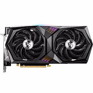 MSI Gaming GeForce RTX 3060 12GB 15 Gbps GDRR6 192-Bit HDMI/DP PCIe 4 Twin-Frozr Torx Fan Ampere RGB OC Graphics Card (RTX 3060 Gaming X 12G) (Renewed)