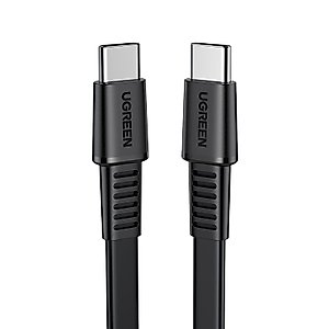 UGREEN USB C to USB C Cable 60W USB Type C Fast Charging Cord Compatible with Samsung Galaxy S23/S22/S21/Note 10, Google Pixel 7/6a, iPad Pro 2022, MacBook Pro 2022, Switch, etc. 1.6ft